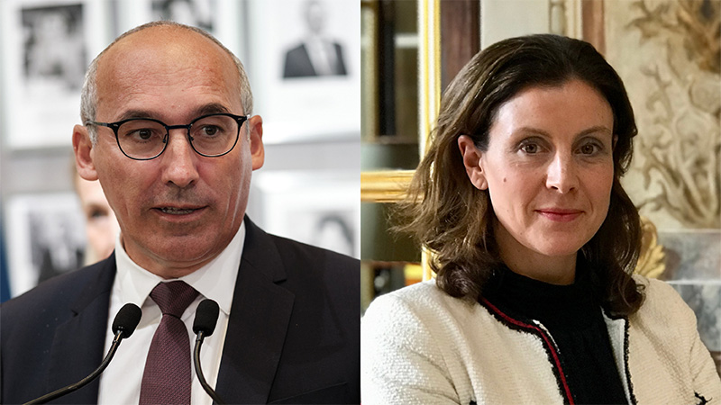 Nomination de Charlotte Parmentier-Lecocq, ministre déléguée chargée ...